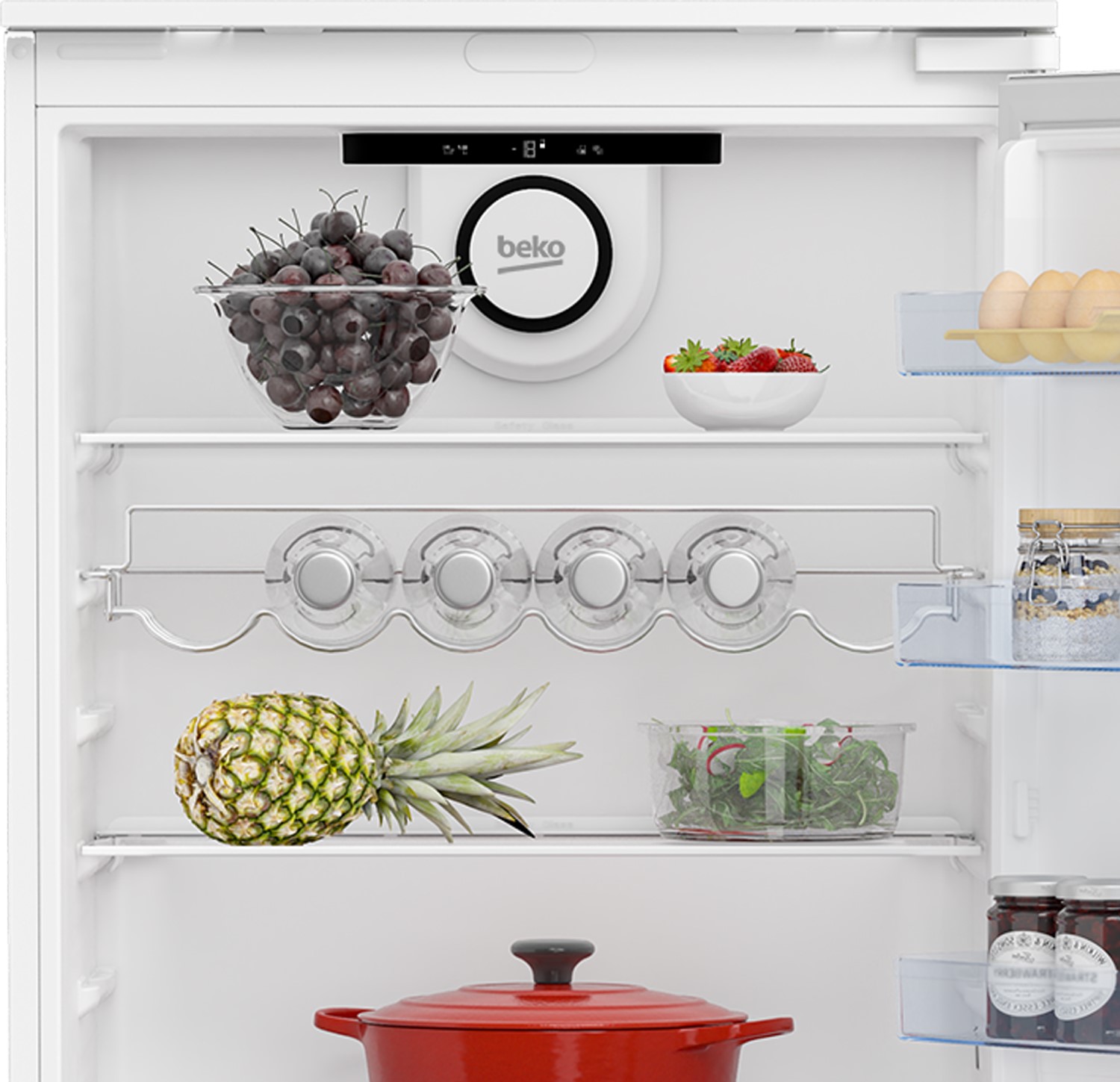 Réfrigérateur / Congélateur encastrable BCSE400E40SN | Beko