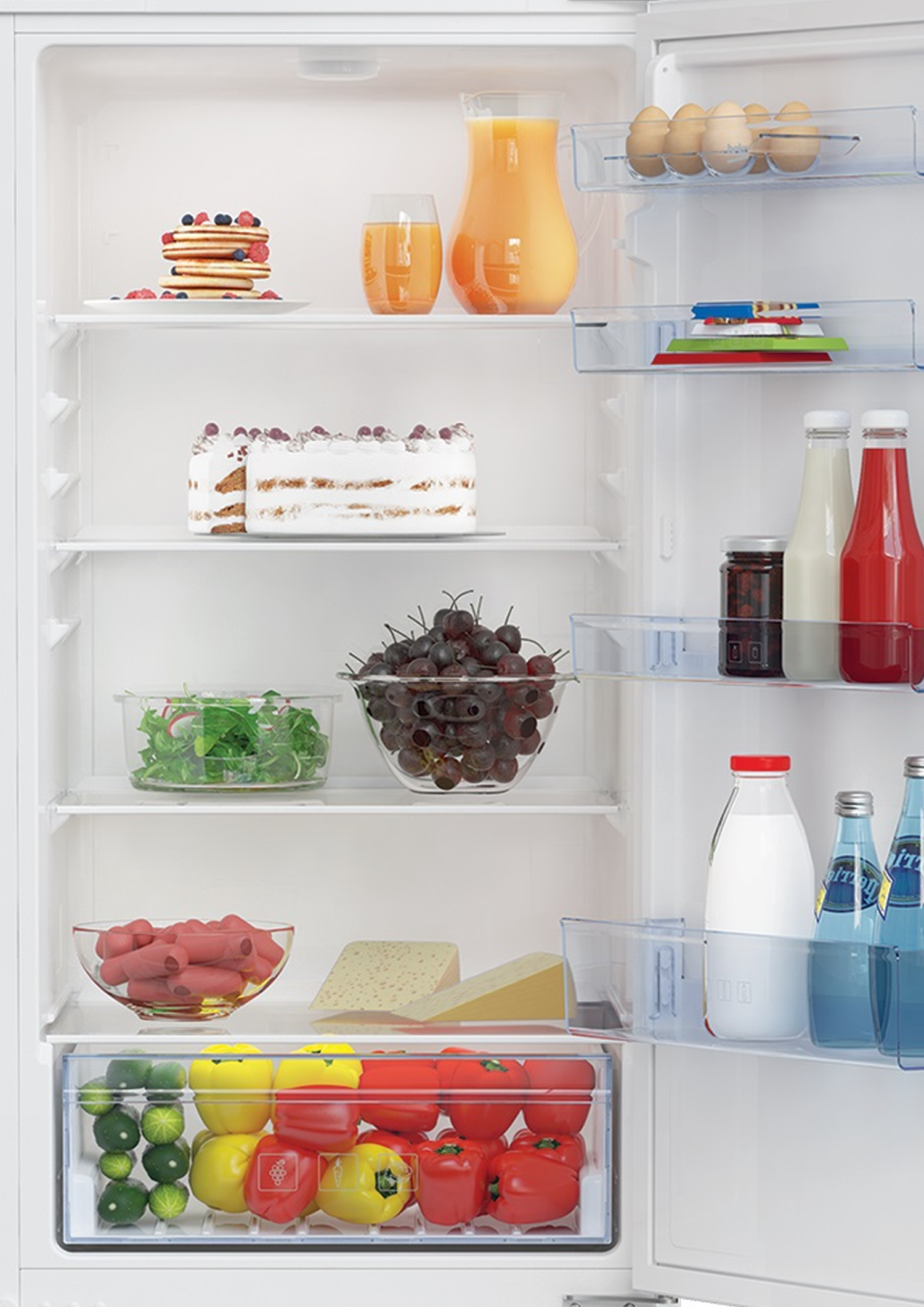 Réfrigérateur / Congélateur encastrable BCHA275K2S | Beko