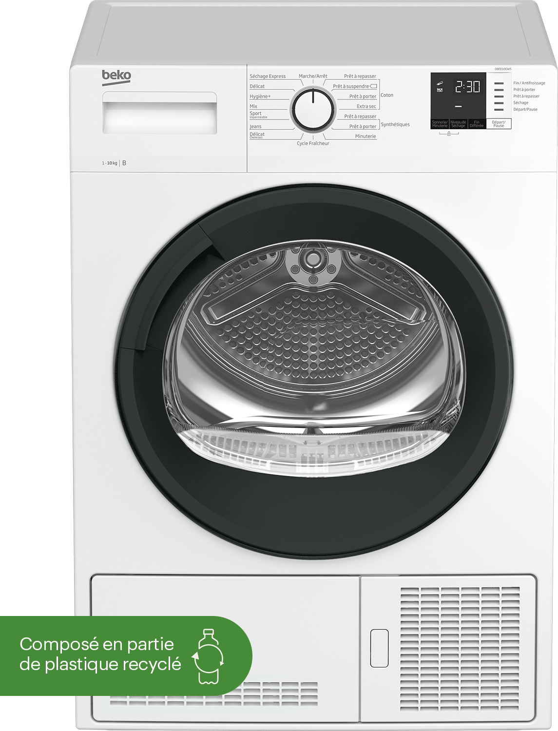 Sèche-linge DBED10GWS | Beko